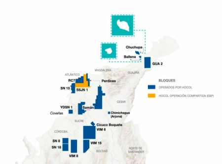OIL CHANNEL – Campos de gas Chuchupa y Ballena tienen nuevo operador